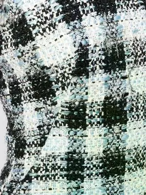 Alexander McQueen Bouclé Tweed Mini Dress