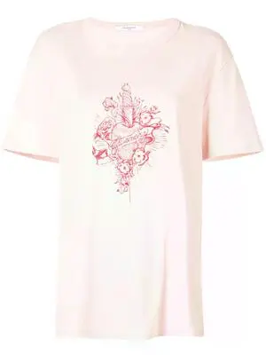Givenchy Graphic Print T-shirt - Neutrals