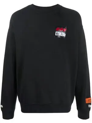 Heron Preston Logo Print Sweatshirt