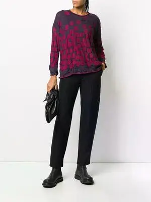 Y’s Pinstripe Straight Leg Trousers