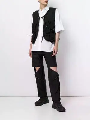 JUUN.J Belted Waist Cargo Trousers