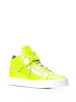 GIUSEPPE ZANOTTI X Christian Cowan High-top Sneakers - Green
