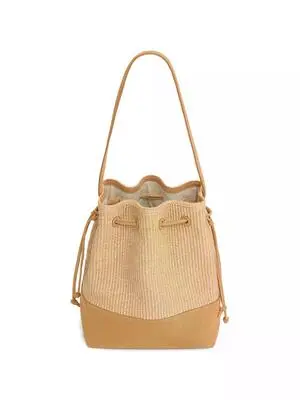 MANSUR GAVRIEL Drawstring Leather Bucket Bag