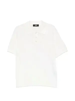 Fendi Crochet Polo Shirt