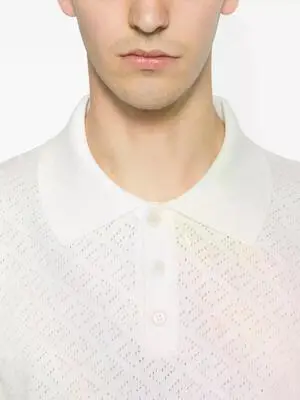 Fendi Crochet Polo Shirt
