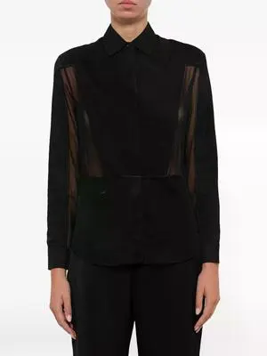 Givenchy Sheer Panel Shirt