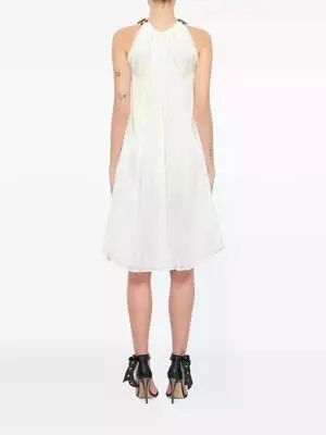 LANVIN Embellished Strap Draped Dress