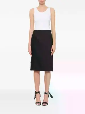 Alexander McQueen Midi Pencil Skirt