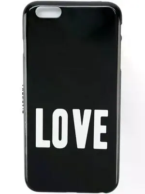Givenchy Love Print Iphone 6 Plus Case - Black