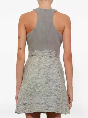 Alexander McQueen V-neck Sleeveless Mini Dress