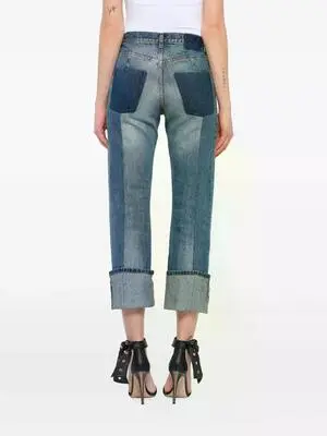 Alexander McQueen Cropped Jeans
