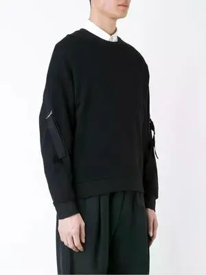 WOOYOUNGMI Strap Detail Sweatshirt