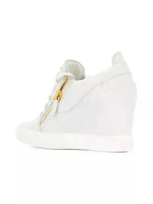 GIUSEPPE ZANOTTI Sonya Wedge Sneakers - White