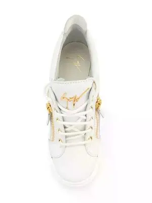 GIUSEPPE ZANOTTI Sonya Wedge Sneakers - White