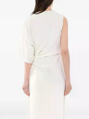 Givenchy Draped Off-shoulder Dress