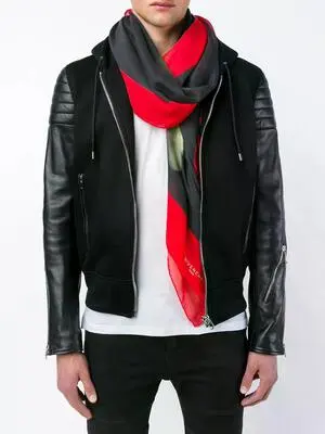 Givenchy Skull And Crossbones Print Scarf