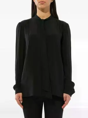 Givenchy Pussy-bow Blouse - Black