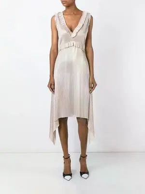 Givenchy Technical Pleated Midi Dress