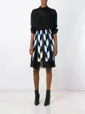 Emilio Pucci Sequin Embellished Skirt - Black