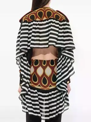 Givenchy Kaleido Eye Printed Long Sleeve Top