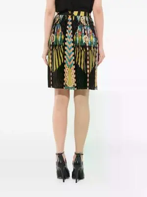 Givenchy Crazy Cleopatra Printed Mid Skirt