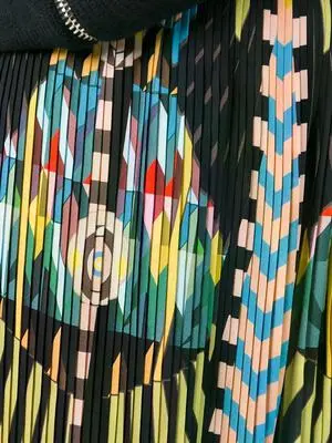 Givenchy Crazy Cleopatra Printed Mid Skirt