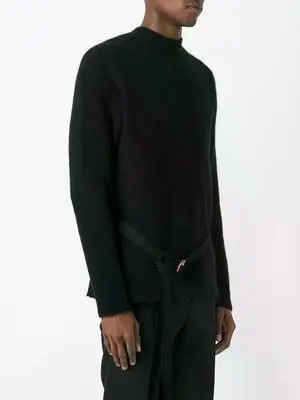 Givenchy Distressed Crew Neck Sweater