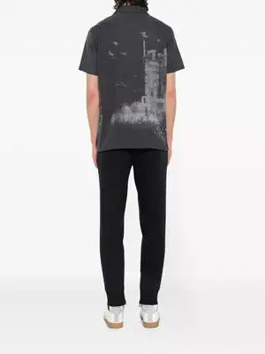 LANVIN Printed Bowling Shirt