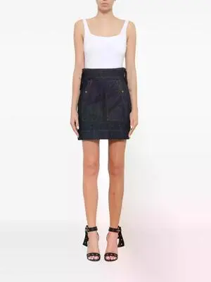Kenzo High-waisted Denim Skirt