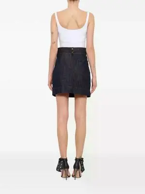 Kenzo High-waisted Denim Skirt