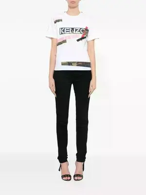 Kenzo Patch Print T-shirt