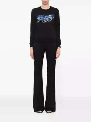 Kenzo Embroidered Sweatshirts Hoodies For Women