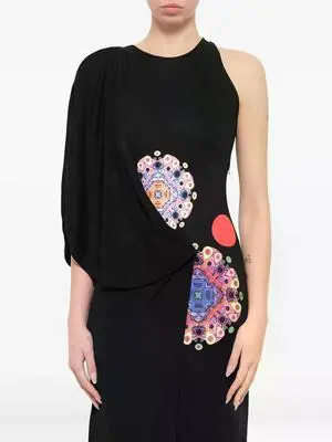 Givenchy Printed Asymmetric Dress