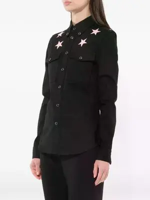 Givenchy Star-embroidered Fitted Shirt