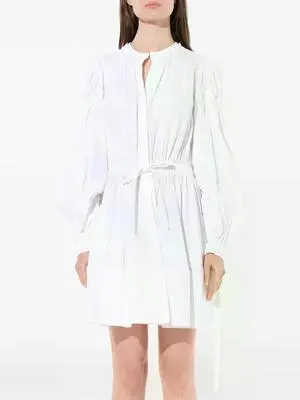 Alexander McQueen Gathered Sleeve Dress