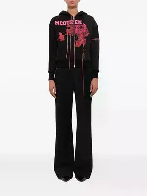 Alexander Mcqueen Hooded Sweatshirts Hoodies For Women