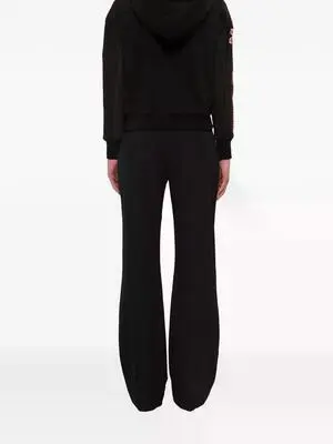 Alexander McQueen Floral Logo Hooded Sweatshirt