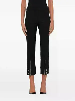 Alexander McQueen Cropped Zip Trousers
