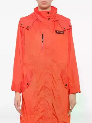 Kenzo Oversized Hooded Rain Coat