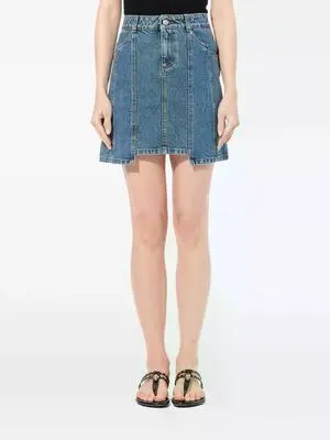 Alexander Mcqueen Belted Skirts