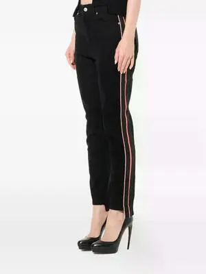 Alexander McQueen Military-inspired Cropped Jeans