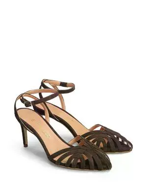 THE SELLER Strappy Cage Stiletto Sandals