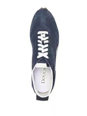 DOUCAL'S Logo Patch Detail Sneakers