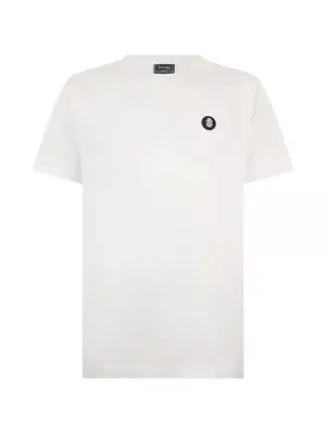 BILLIONAIRE Logo-patch Crew-neck T-shirt
