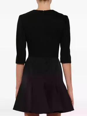 Alexander McQueen Godet Panel Flared Dress