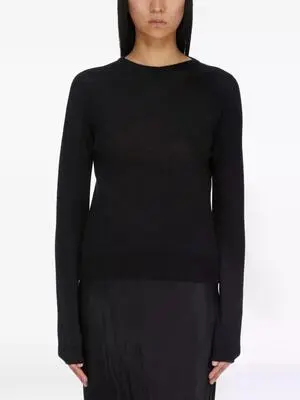 Rick Owens Biker Level Elongated Sleeve Sweater
