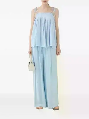 ELEH Pleated Palazzo Pants