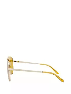 Linda Farrow Amelia Pilot Sunglasses