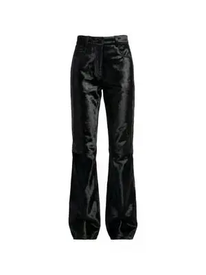 ALMAZ Troublemaker Hook-and-eye Trousers - Black