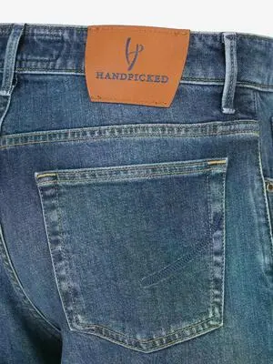 HANDPICKED Ravello Logo-patch Jeans